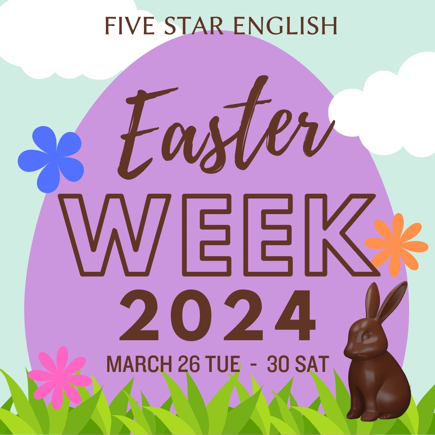 Easter Week 2024情報解禁！！！ | Five Star English